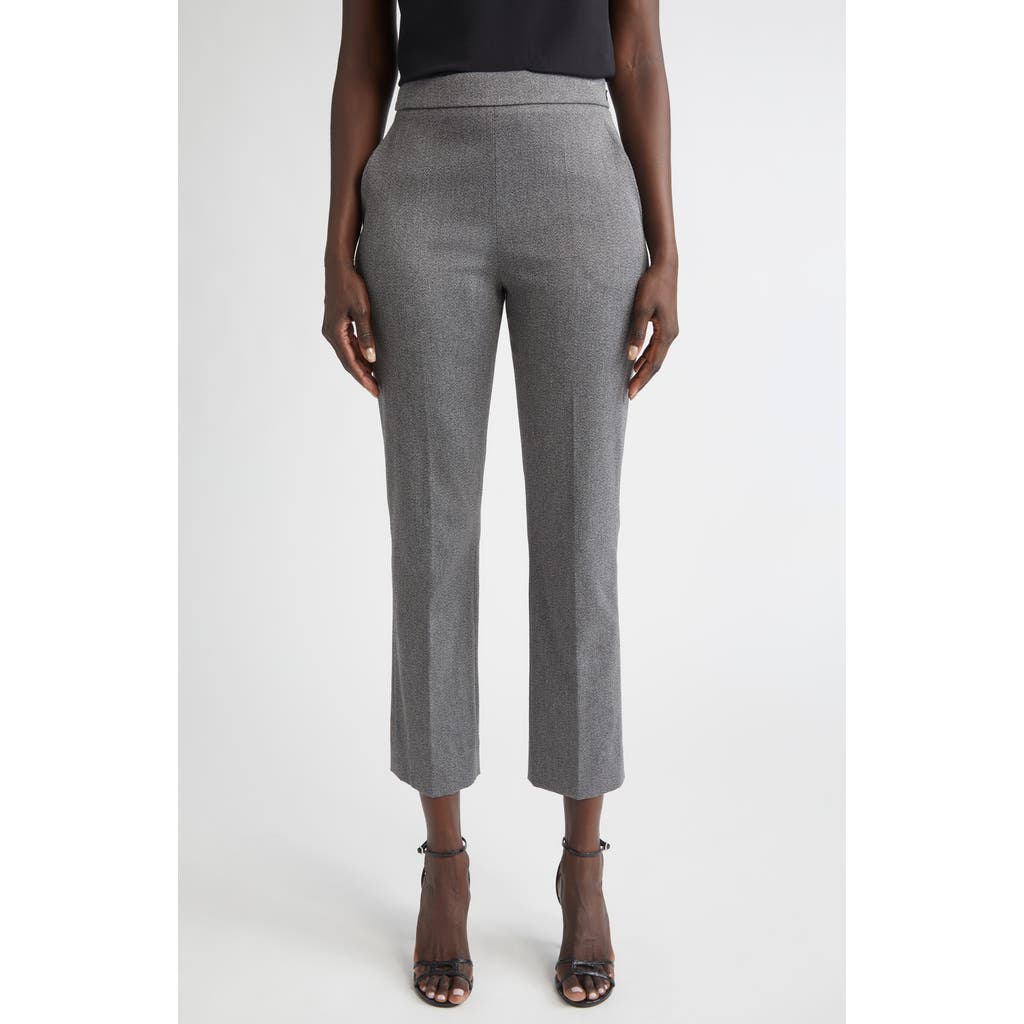 ST. JOHN Stretch Twill Crop Pants